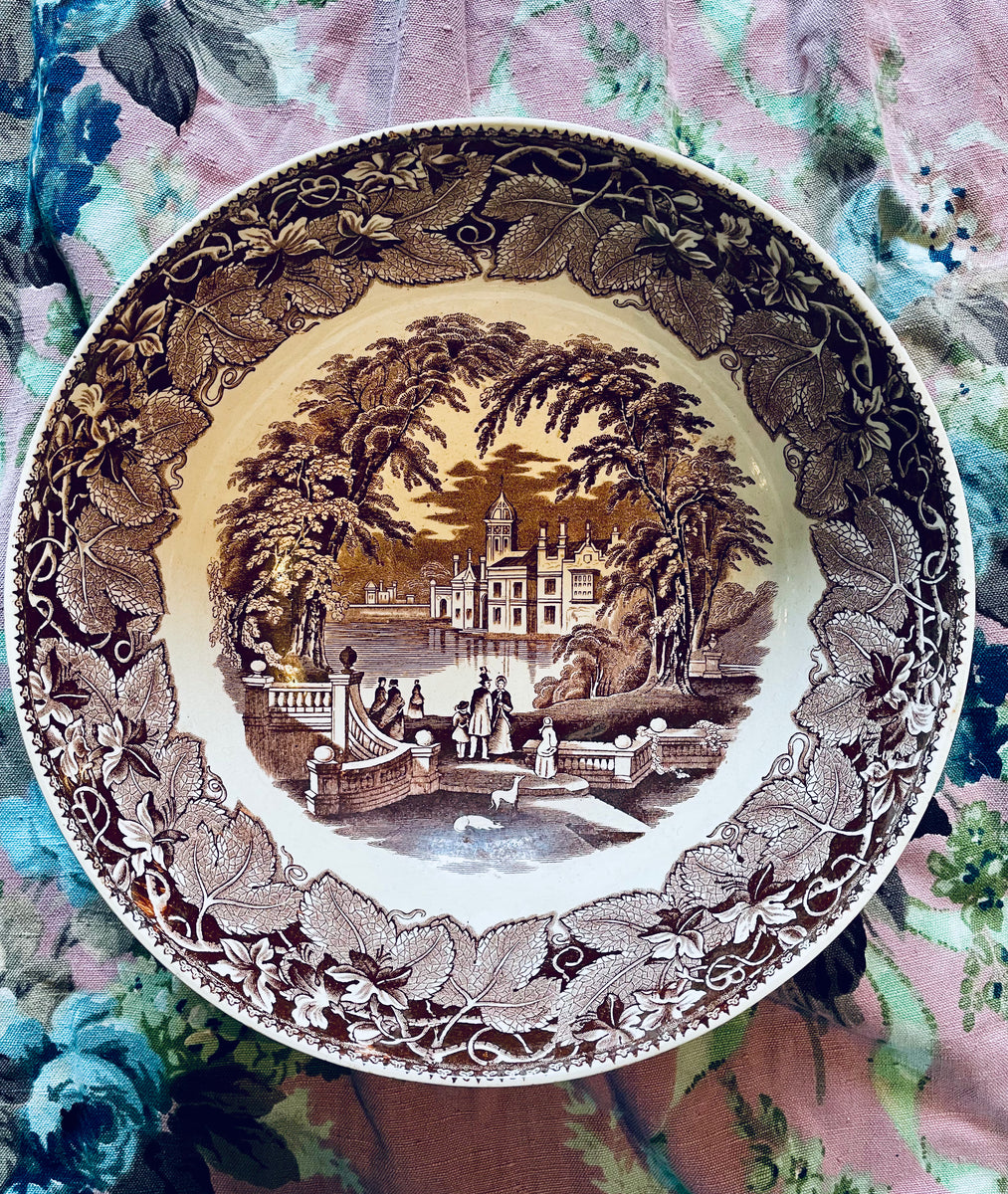 Masons Vista Ironstone fruit bowl – Iris & Mabel Online