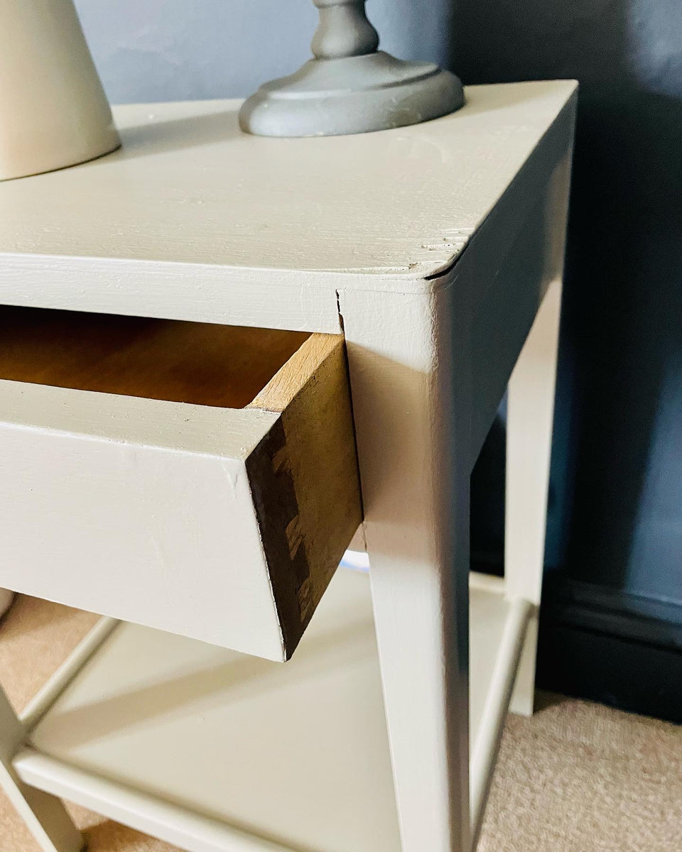 Painted bedside table – Iris & Mabel Online